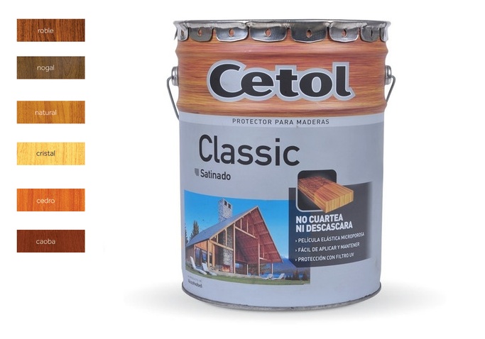 Cetol Classic Satinado 10 L | Rosario Color